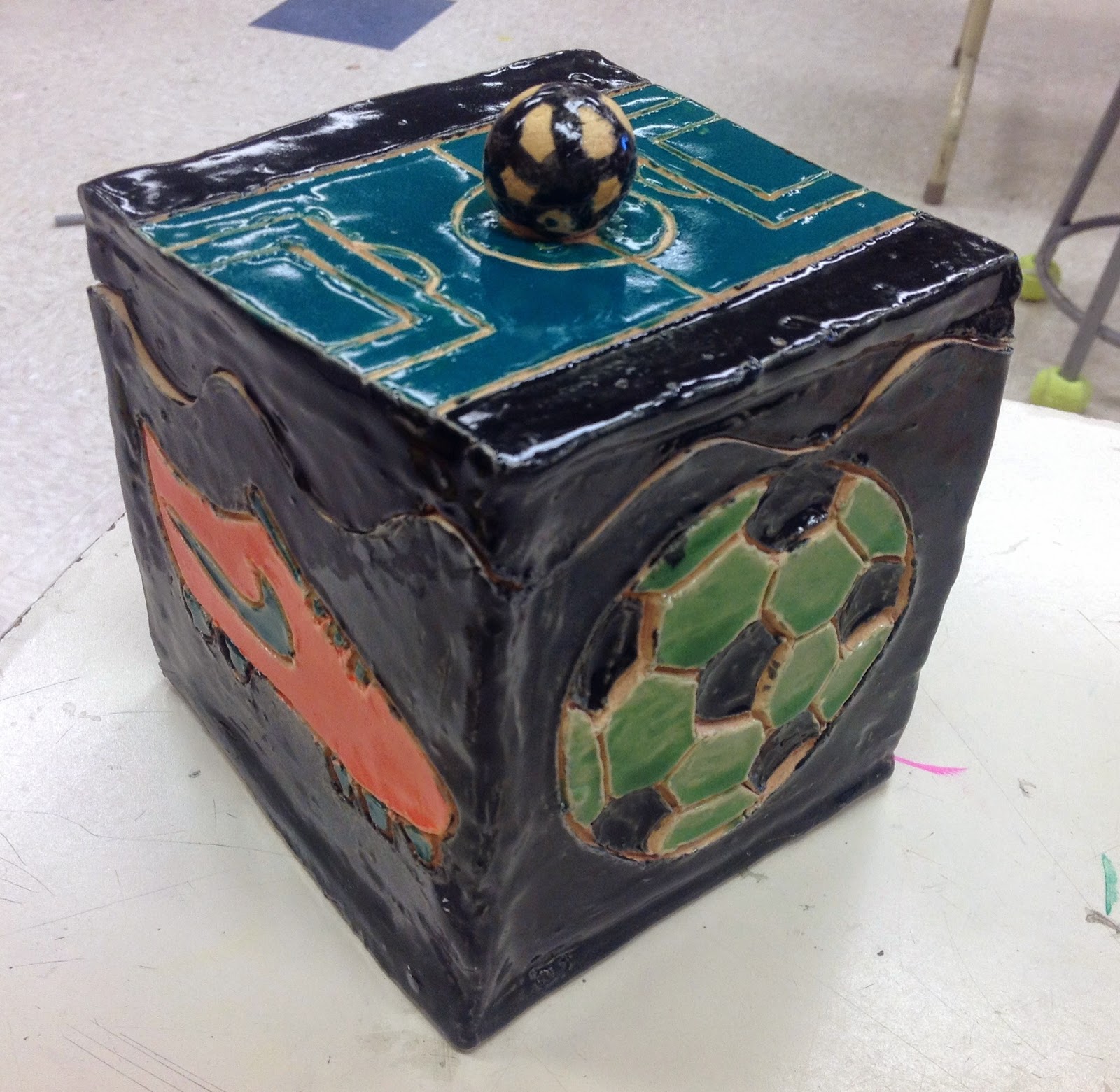 Miss Arty Pants: Themed Clay Boxes