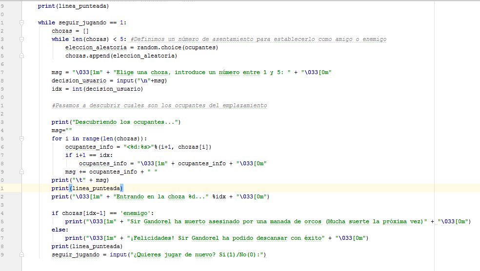 Graficación : Unidad 3: Programar juegos sencillos.