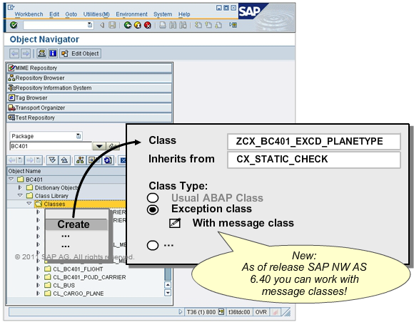 SapSystemsOfReza: TAW12 EXCEPTION HANDLING