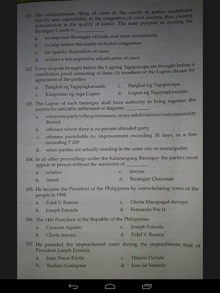 Complete Reviewer of NAPOLCOM