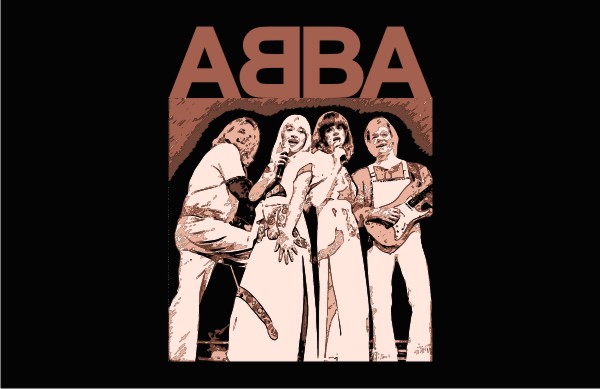 Abba Poster | Vector t-shirts