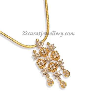 Simple Diamond Pendants - Jewellery Designs
