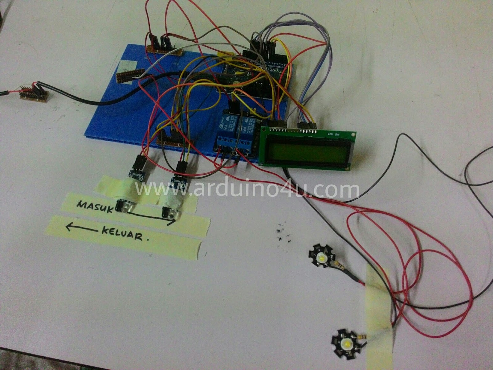 Projek Elektronik Arduino4u.com: 7.Energy Saver System