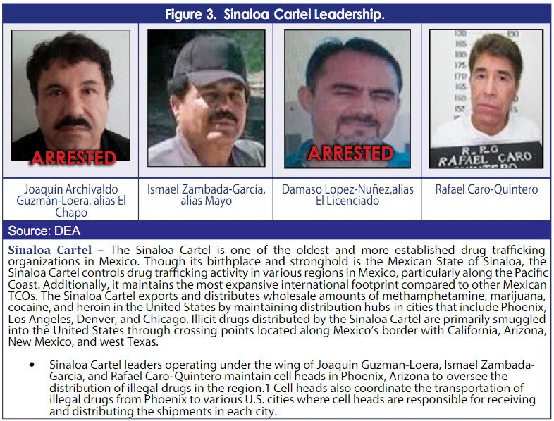 2017 Drug Threat Report:RCQ leads Sinaloa, Mexico greatest heroin ...