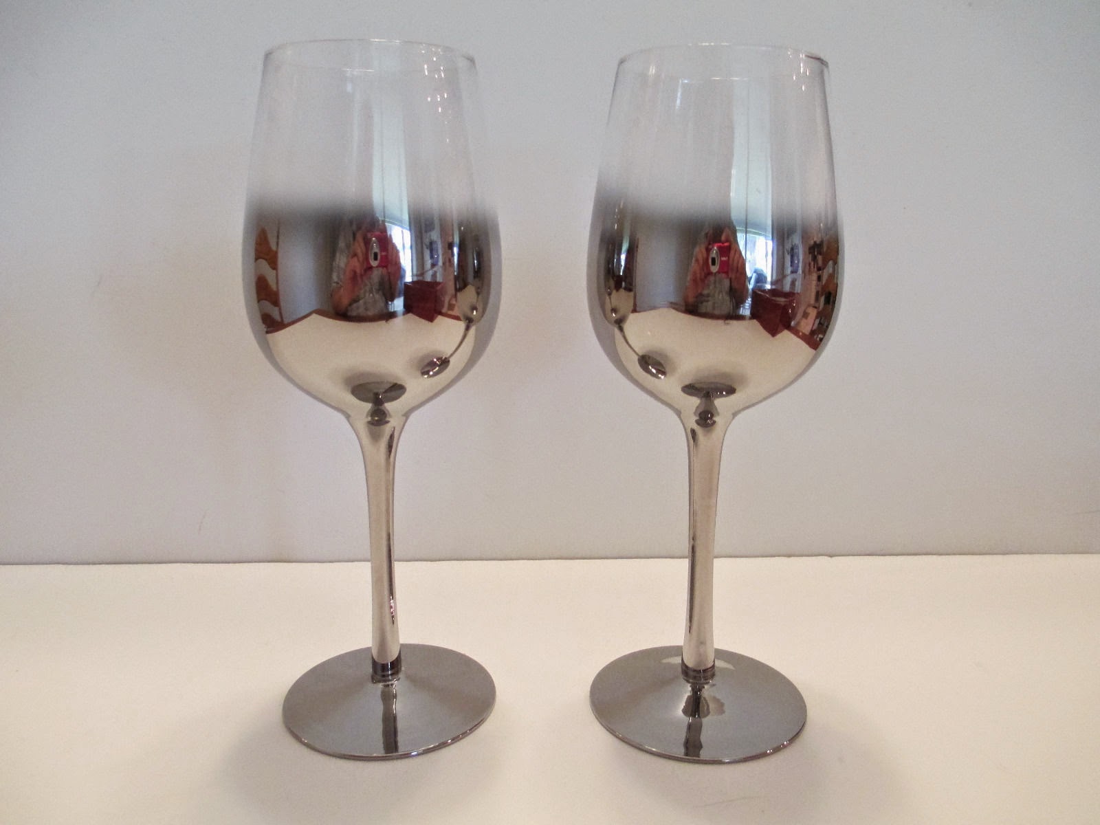 The Tool Ticket Bulletin: 15 oz Raise the Bar Metallic Faded Glass Wine ...