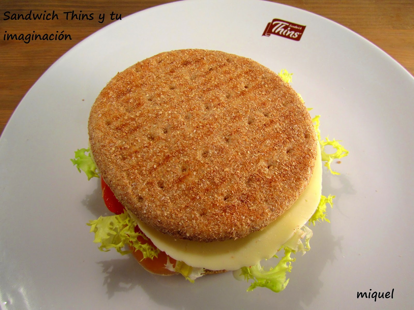 Les receptes del Miquel: Sándwich Thins y tu imaginación