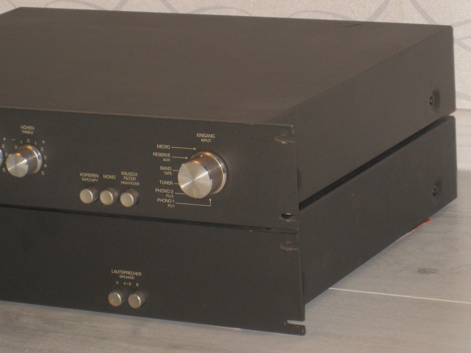 Infrequent Sound [sex.tex] technology: Telefunken STP1 HiFi Stereo Pre ...