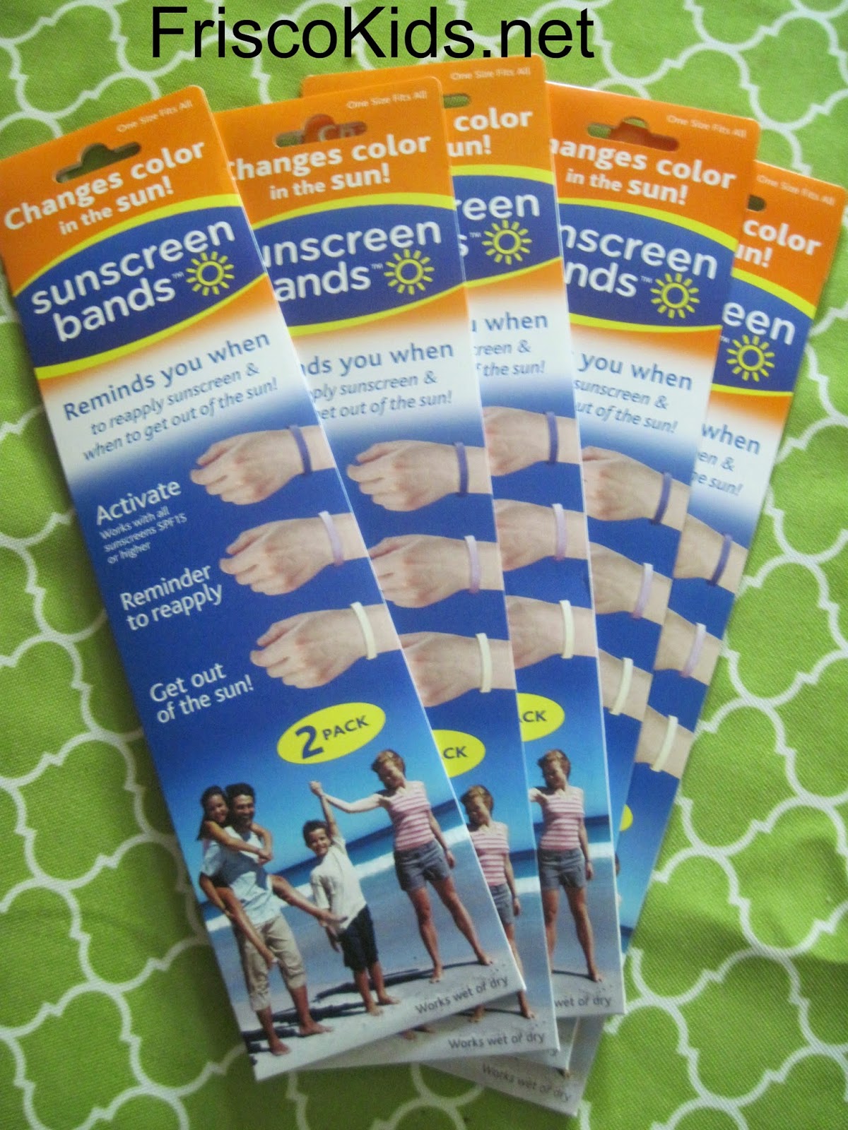 Frisco Kids: Summer Products Review: Sunscreen Bands, Powder Sunblock ...