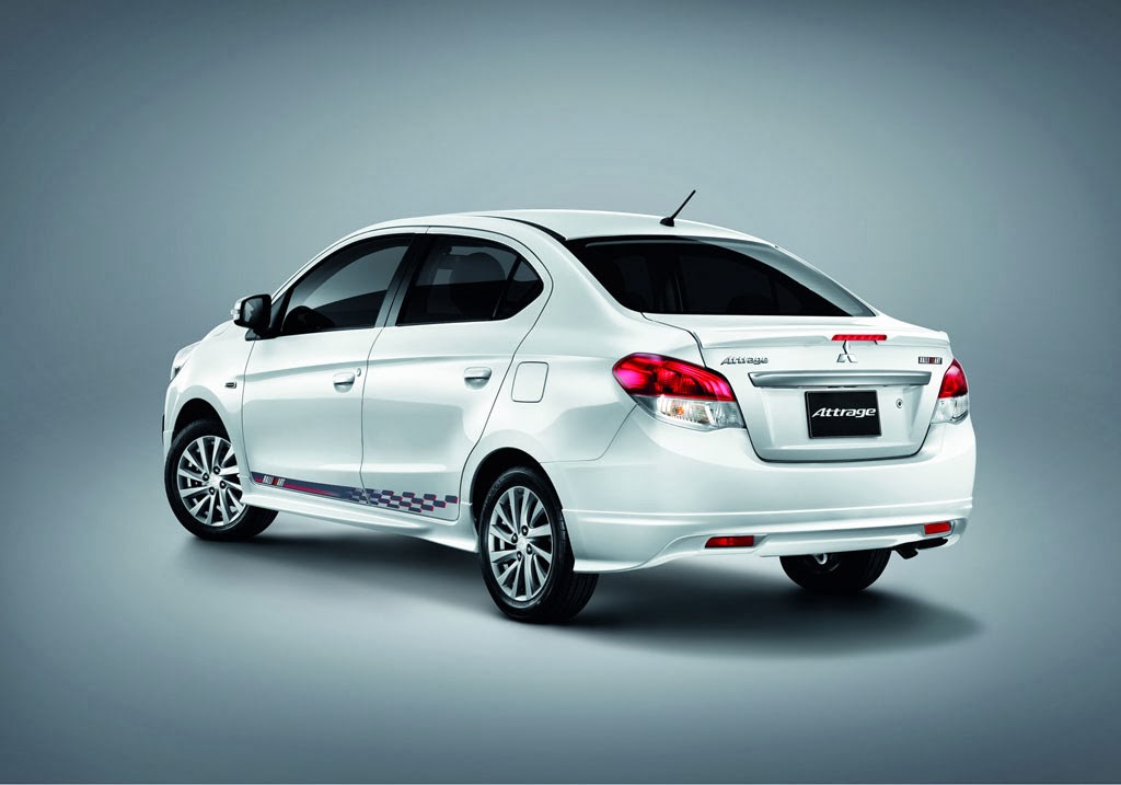 Car News Update: Mitsubishi Attrage RALLIART Edition ตกแต่งเพิ่มเติม ...