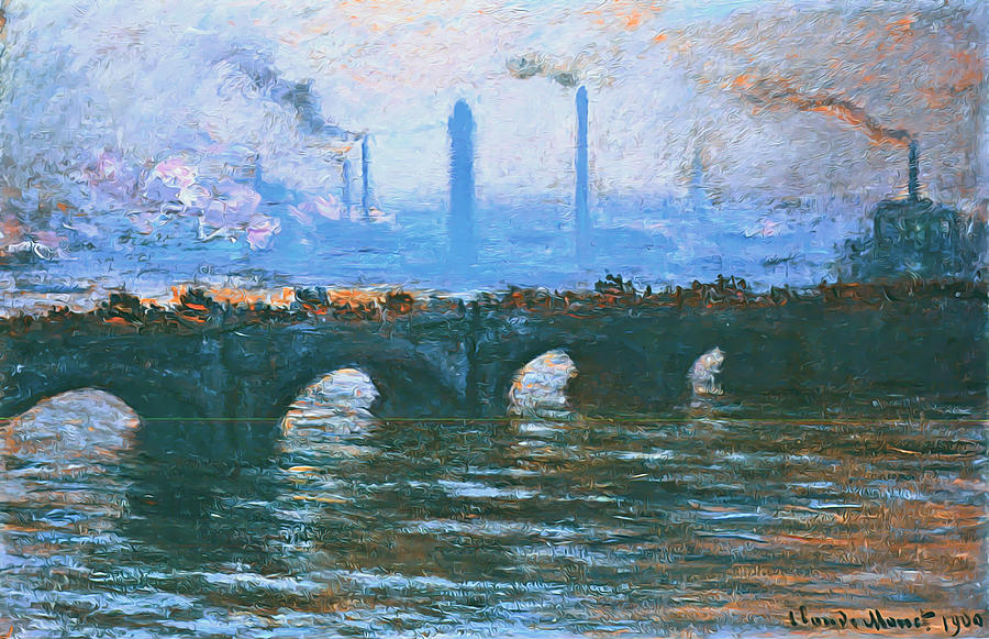 Zitten in de Zon: Monet in London: Waterloo Bridge (serie)