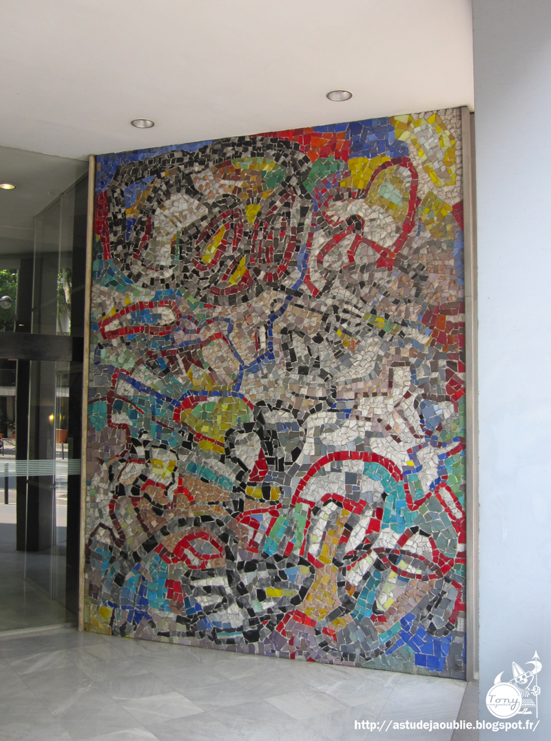 Paris 15ème - Immeuble et mosaïque - C. Parent, A. Bloc