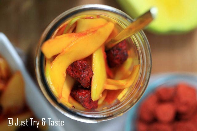 Manisan Mangga Muda dengan Kiamboy Merah | Just Try & Taste