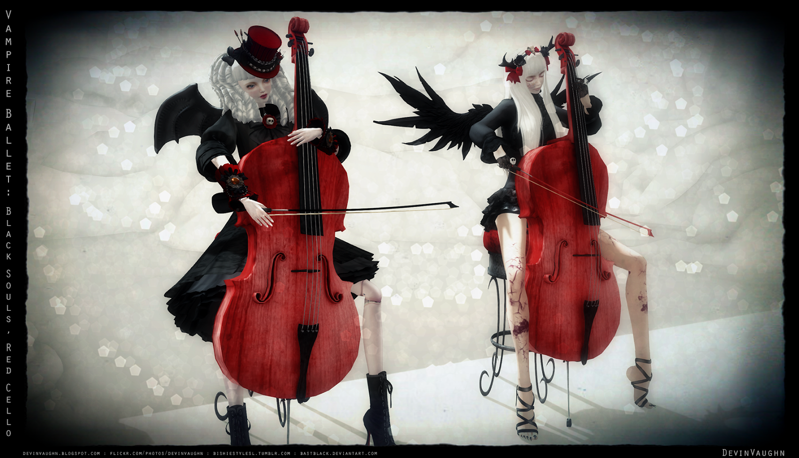 Bishie Style SL: Vampire Ballet: Black Souls, Red Cello