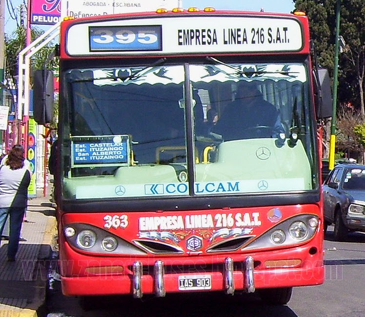 Colectibus - Zona de Buses: LINEA 395