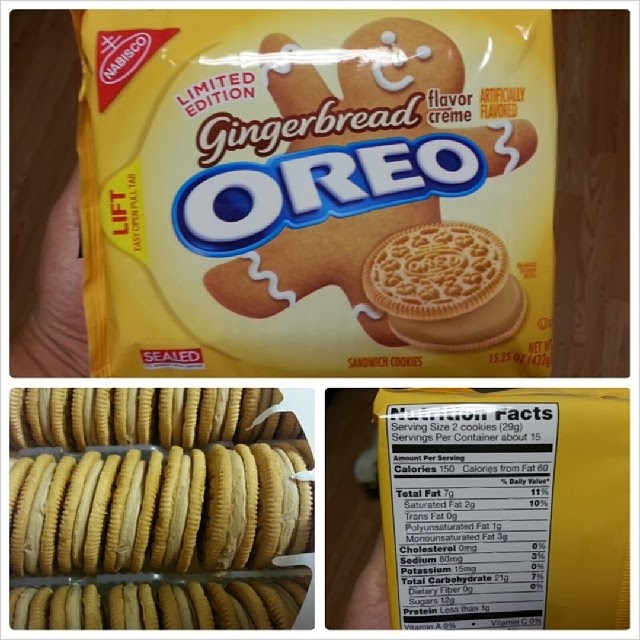 Shannon's Lightening the Load: Limited Edition Gingerbread Oreos