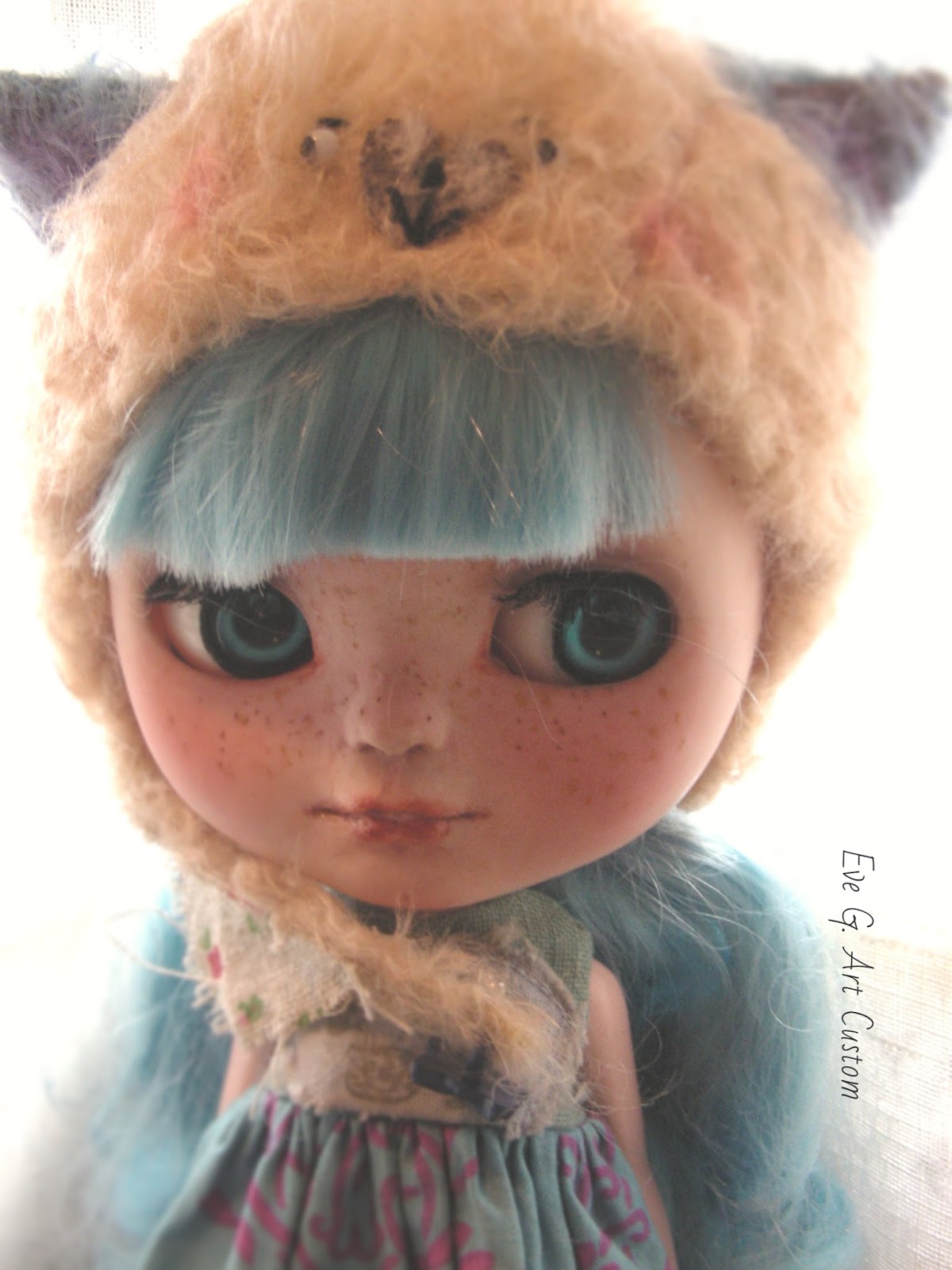 BLYTHE & ART: FERNANDINE. A ICY DOLL CUSTOM, BY EVE G. ADOPTADA - ADOPTED