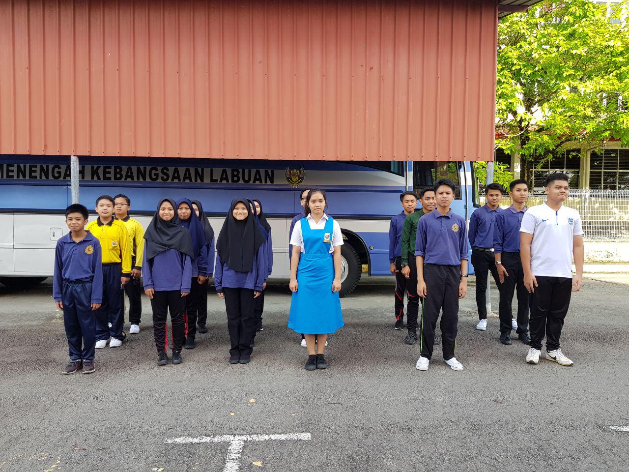 SMK LABUAN 2018: PERJUMPAAN KOKUM UNIT BERUNIFORM 1