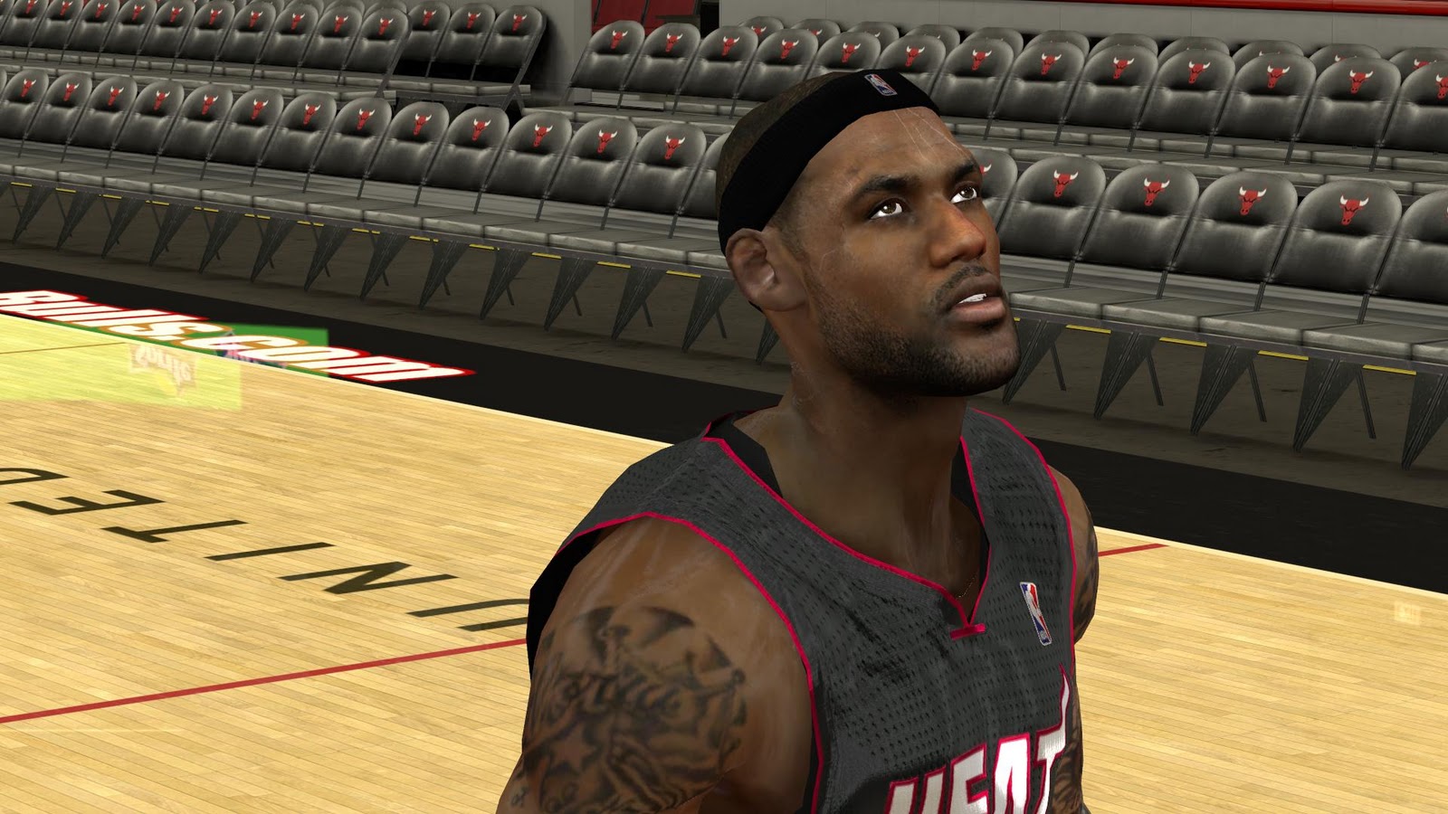 2K Sports NBA 2K12 Patches: shadow mode with real muscles and sweat