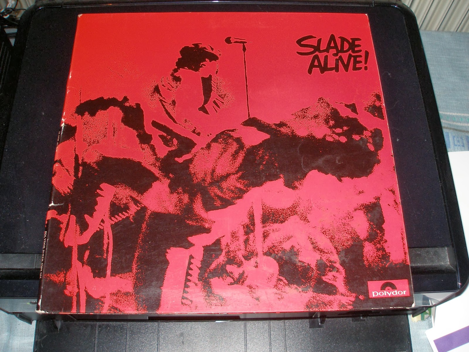 WOLFEES GRAMOPHONE: "KEEP ON ROCKING"(LIVE) SLADE POLYDOR LP 2383 101 P ...