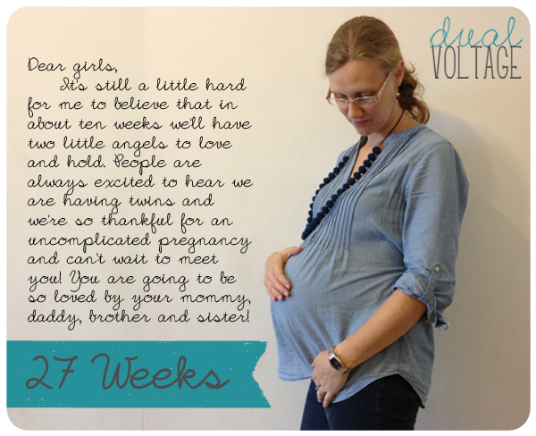 Dual Voltage: The Bump: 27 Weeks