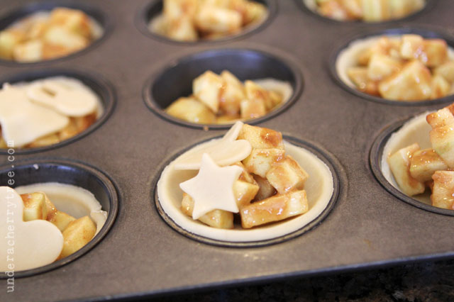Under A Cherry Tree: Baking Mini Apple Pies with the kids {recipe inside}