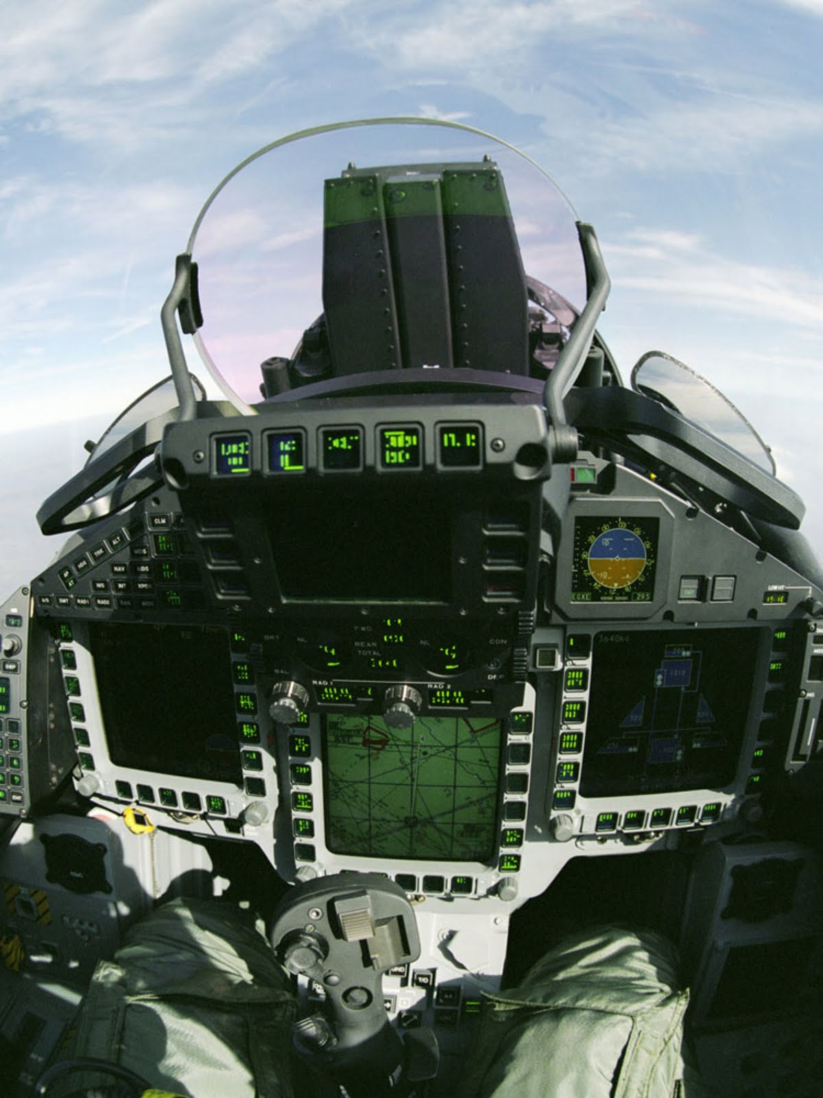 Cool Jet Airlines: Eurofighter Typhoon cockpit