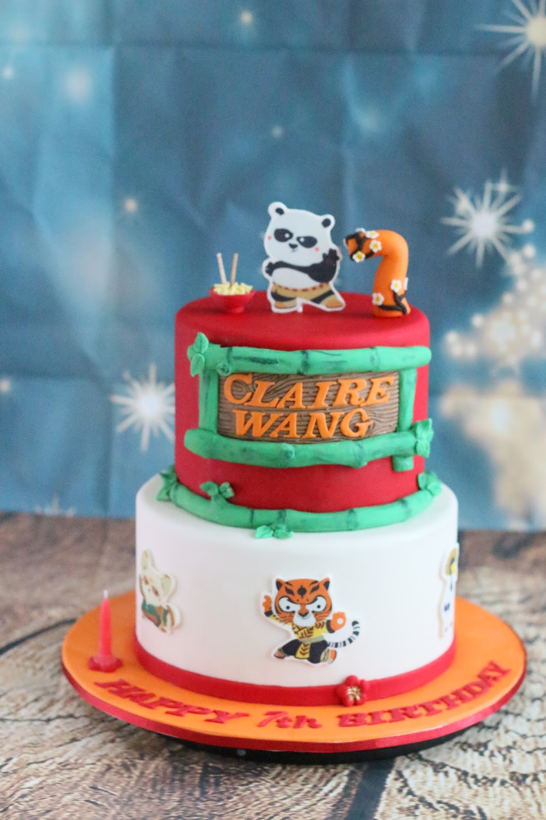 bakingmummy 俏媽咪烘焙坊: Kung Fu Panda Cake