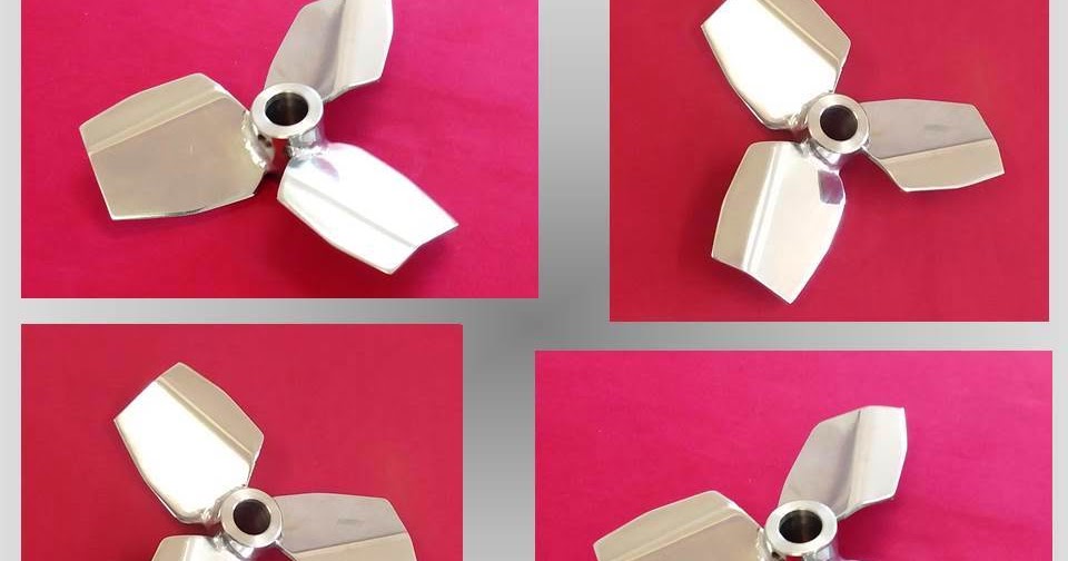 Hélices, Hastes e Discos Dispersores: HÉLICE HYDROFOIL