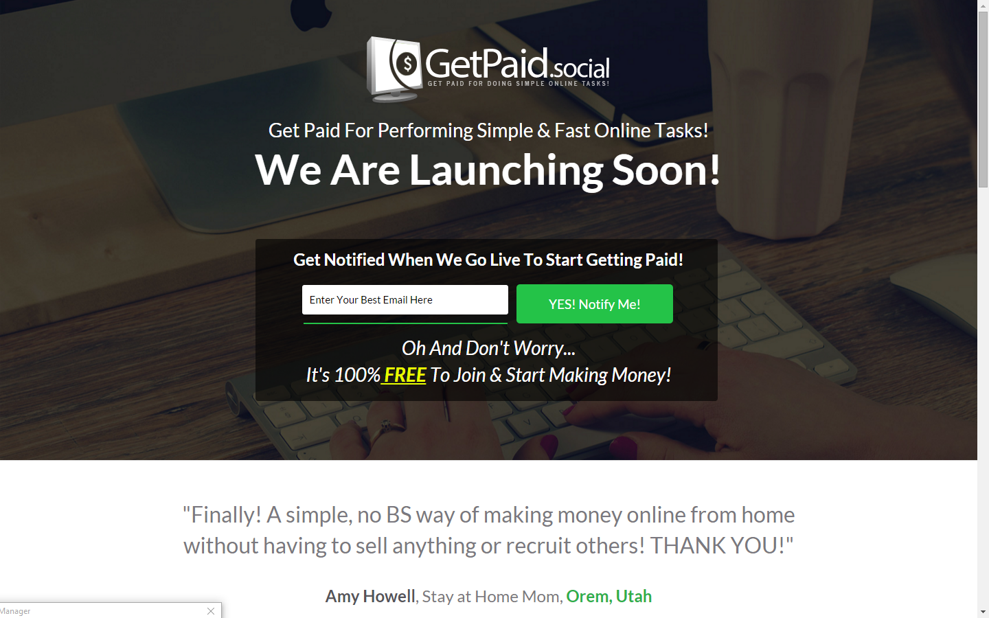 Getpaid.social ~ Make money online