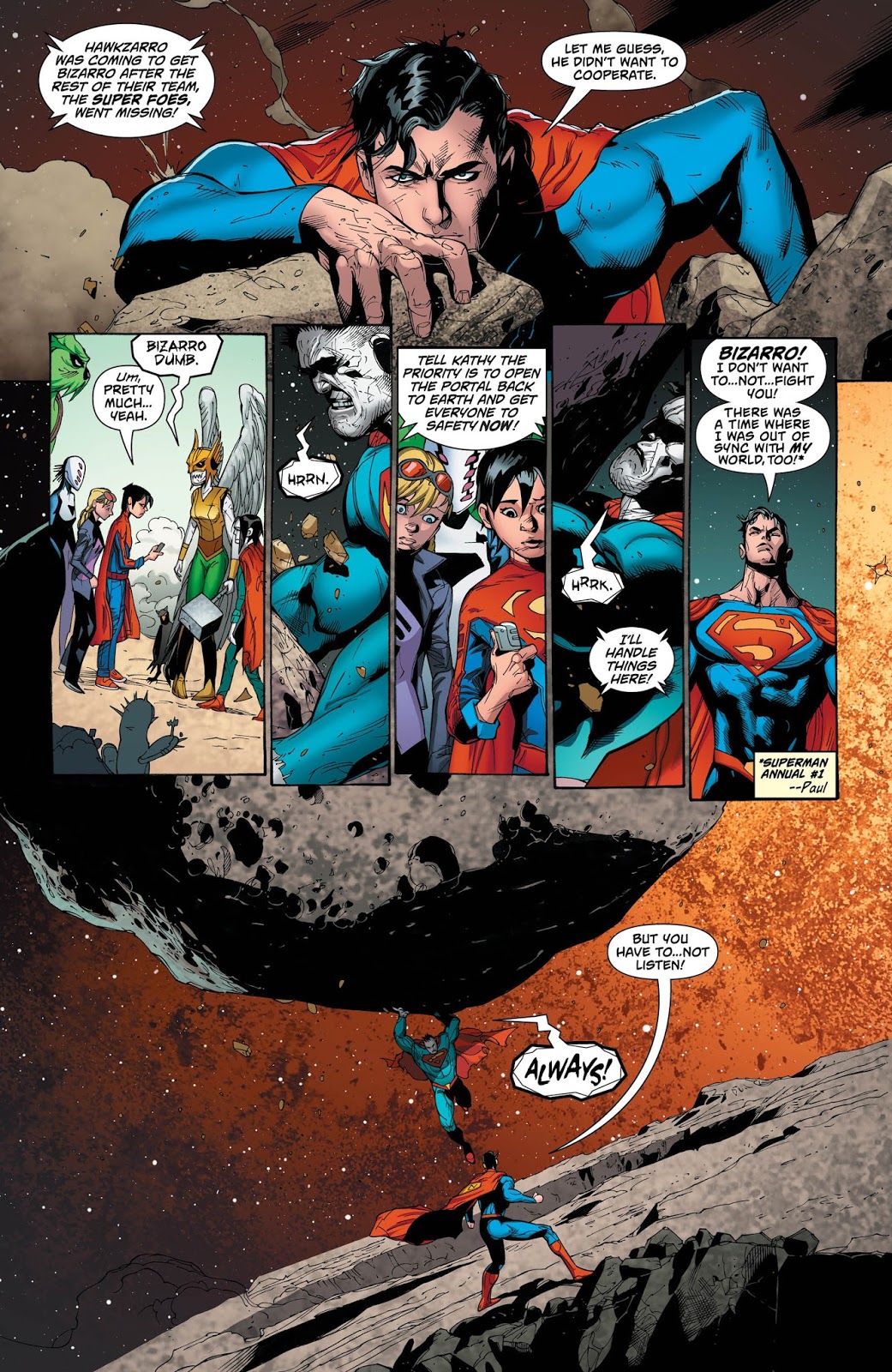 Weird Science DC Comics: Superman #44 Review and *SPOILERS*
