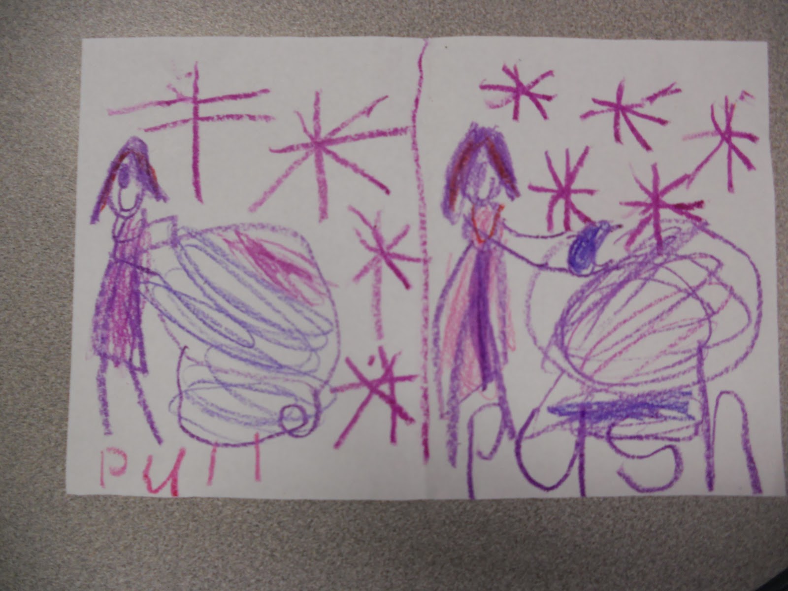 A RAINBOW OF TEACHING: A Science Lesson - Push and Pull