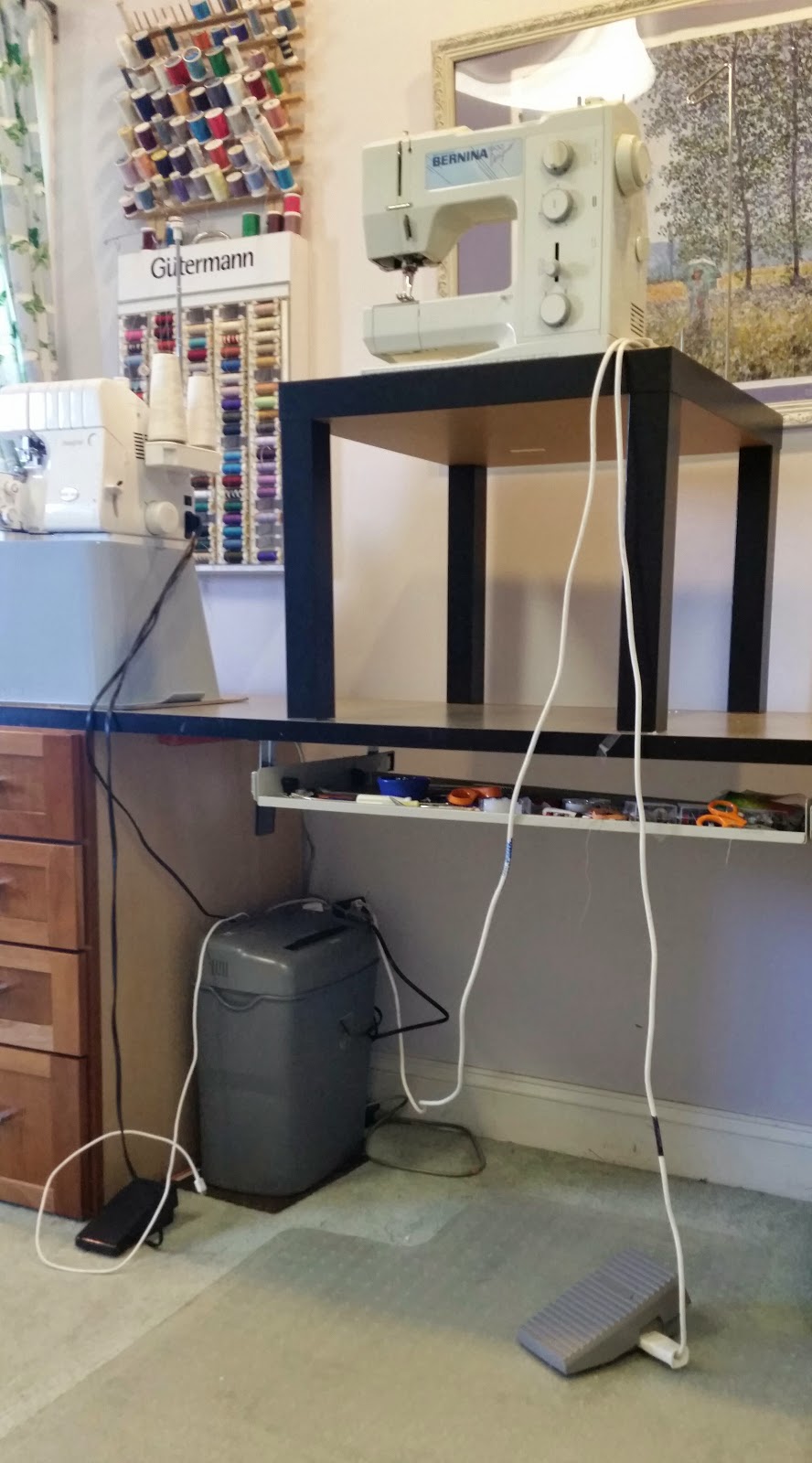 Standing Sewing Station