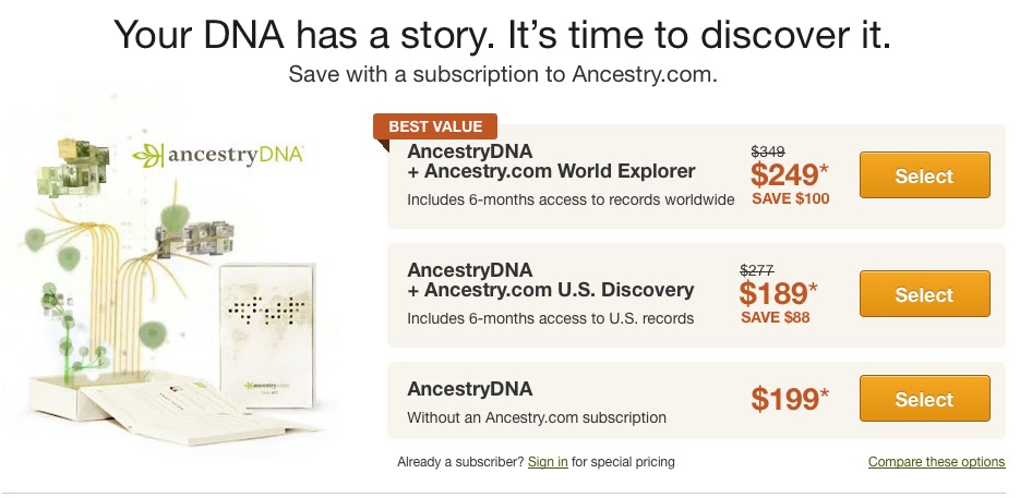 Your Genetic Genealogist: AncestryDNA Launch and Other Related News