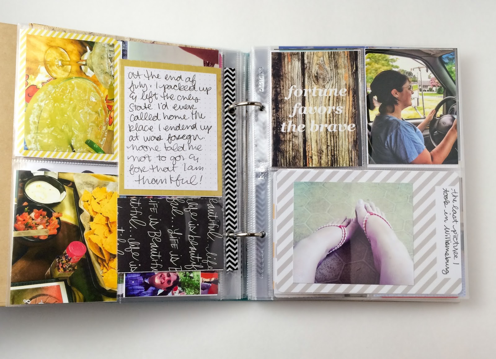 five sixteenths blog: My First Project Life Album