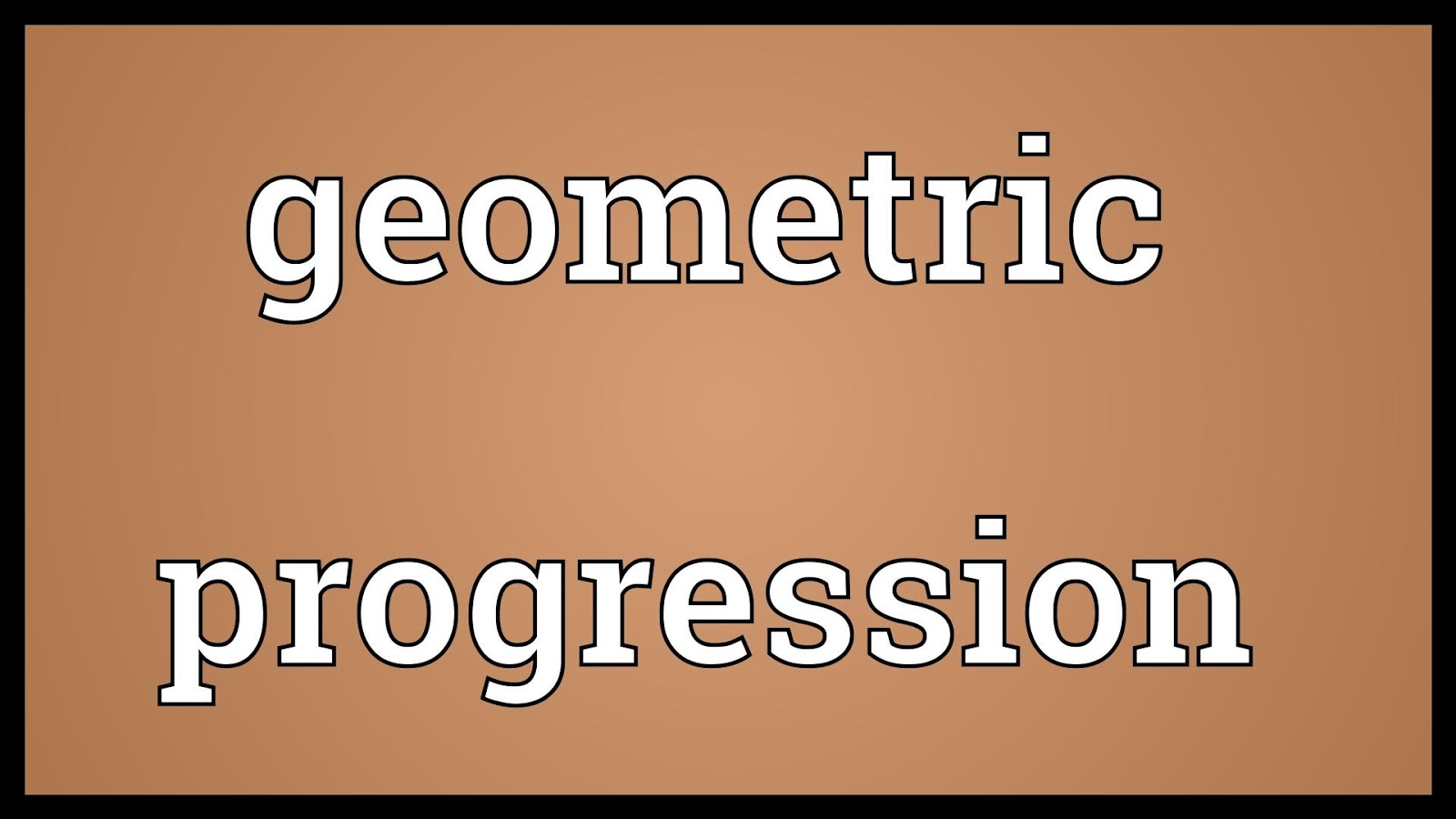 Simple & Fun Maths: Topic 8: Arithmetic Progression and Geometric ...