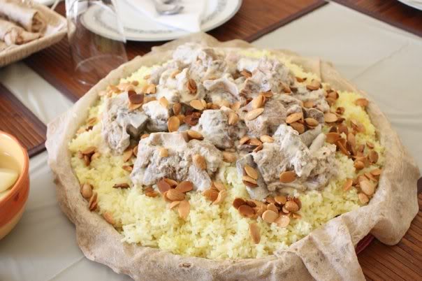 The road to Palestine: Palestinian Mansaf
