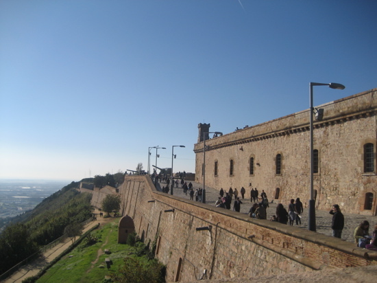 Winter and Spring In Thuir: Barcelona - Montjuïc Castle and Gardens