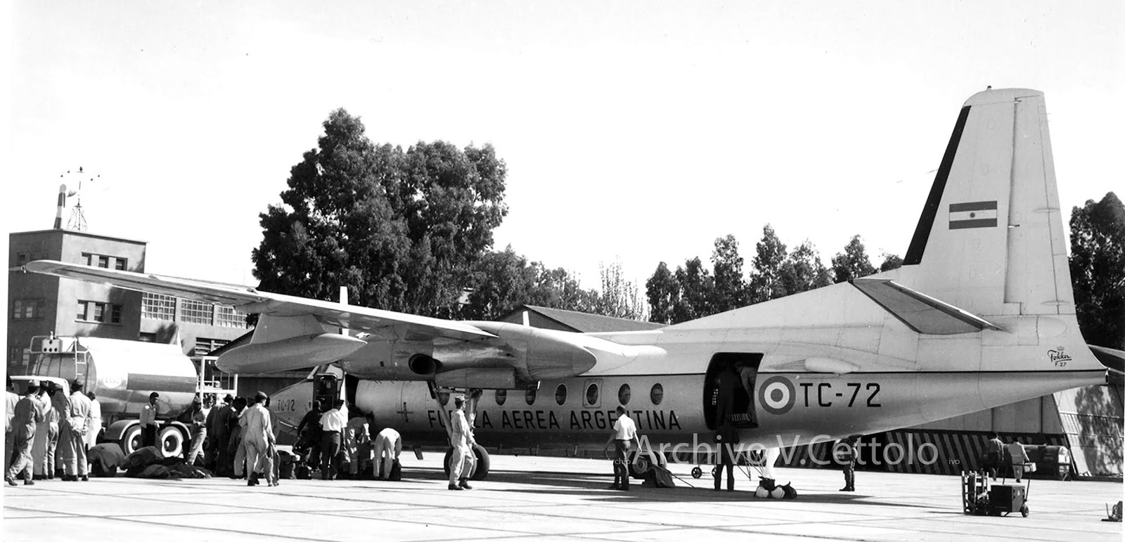 Historias Individuales: TC-72 Fokker F-27-500 Friendship c/n 10619