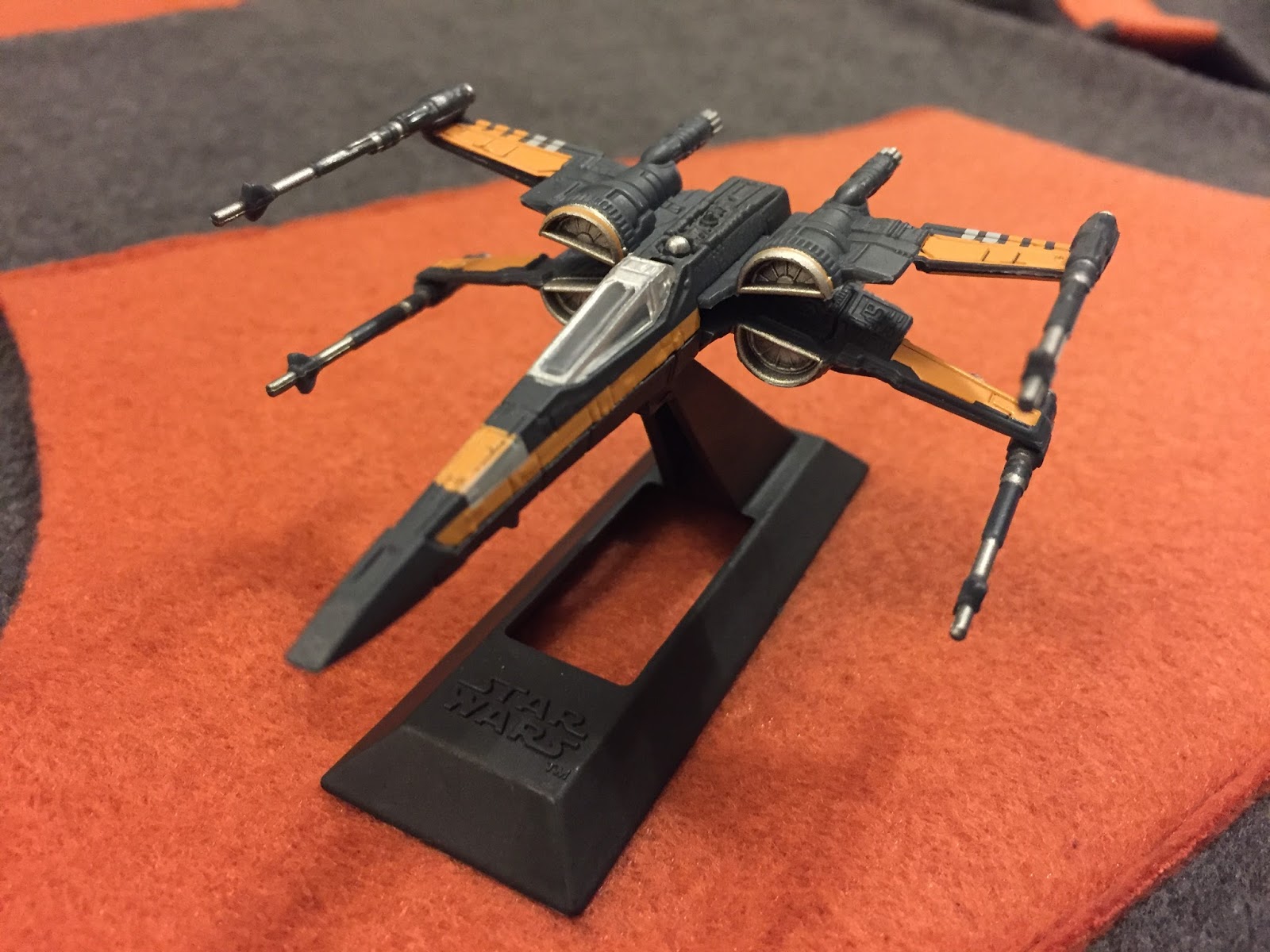 Black X-Wing Fleece Suit