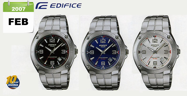 Zona Casio: Hace cinco años: Casio Edifice con batería de larga duración