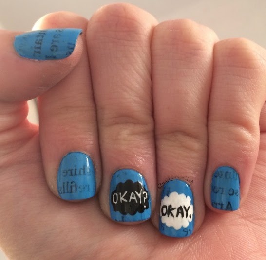 Nailed Polish: TFIOS Okay? Okay. Nails