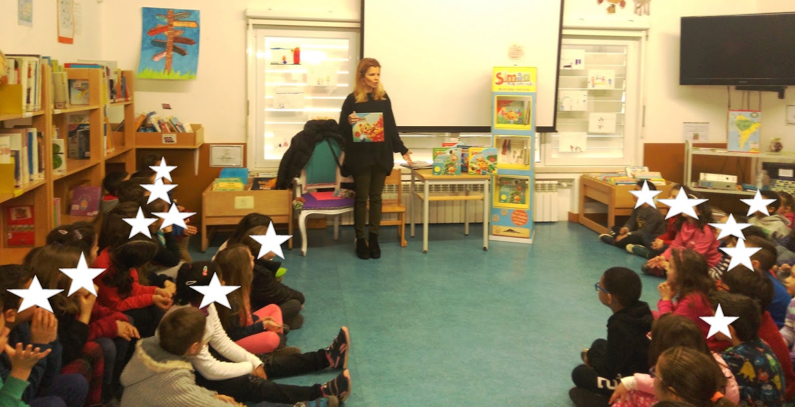 EB ZECA AFONSO, Pinhal Novo: Vinda da escritora Maria Inês Almeida