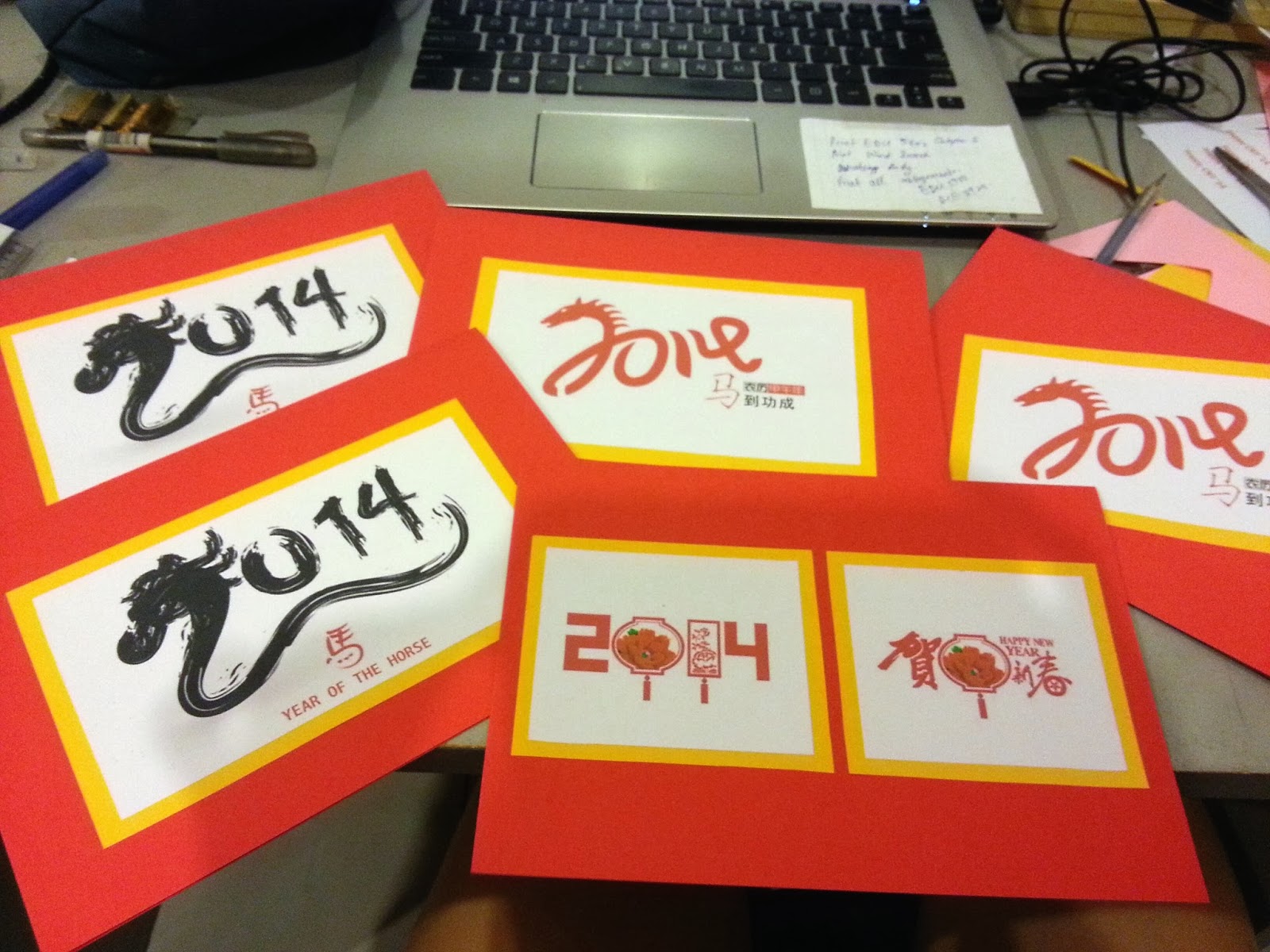 Jodie Speaks & Shares: Simple DIY Chinese New Year Cards