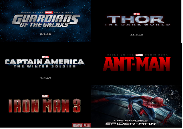 Super-Heróis e Cia: Novidades da Marvel nos cinemas-2013-2015