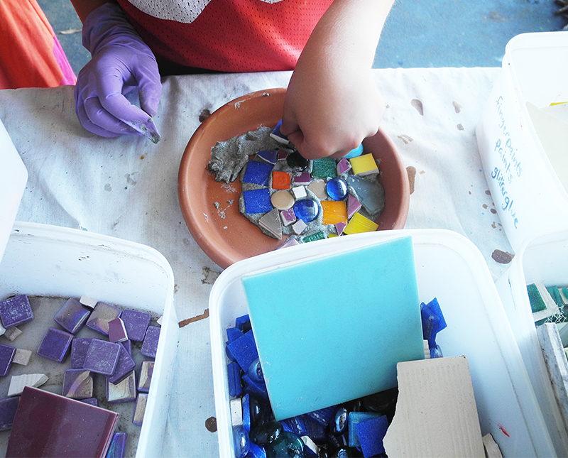 Jules Madden: Mosaicing With Kids: A How To with Tips & Safety