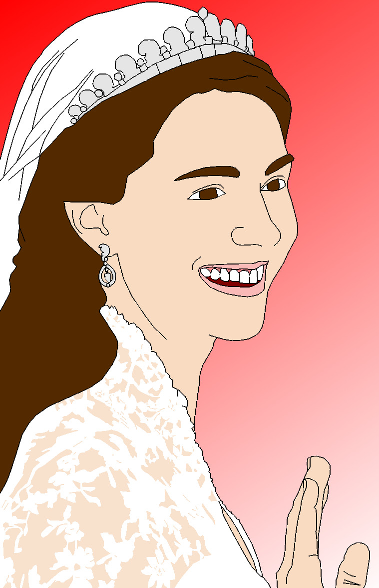 Cartoon Pictures of Kate Middleton