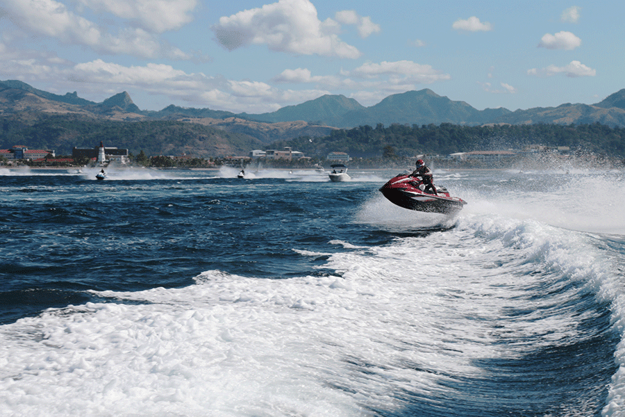 Subic jet ski fun ride benefits Ayta community | SubicNewsLink