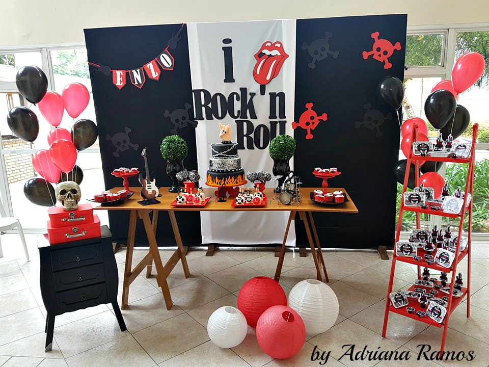 By Adriana Ramos: ROCK´ROLL - Festa do Enzo - 7 anos