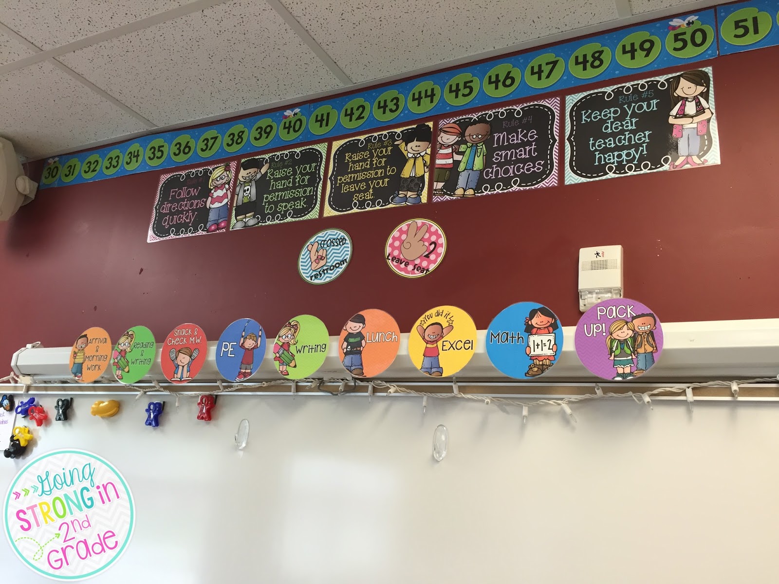 Going Strong in 2nd Grade: My Classroom