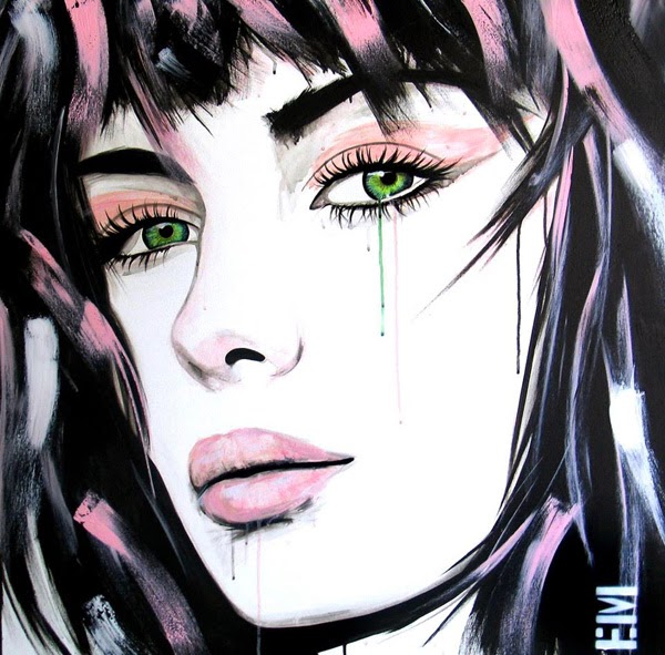 Colorful and Beautiful Portraits by Emma Sheldrake - Fine Art and You